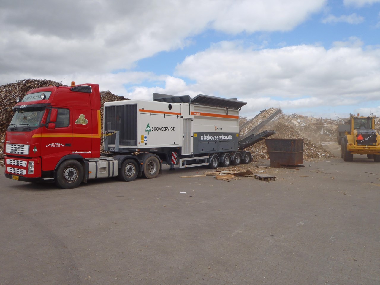 METSO M&J PRESHRED 6000 MOBILE for sale