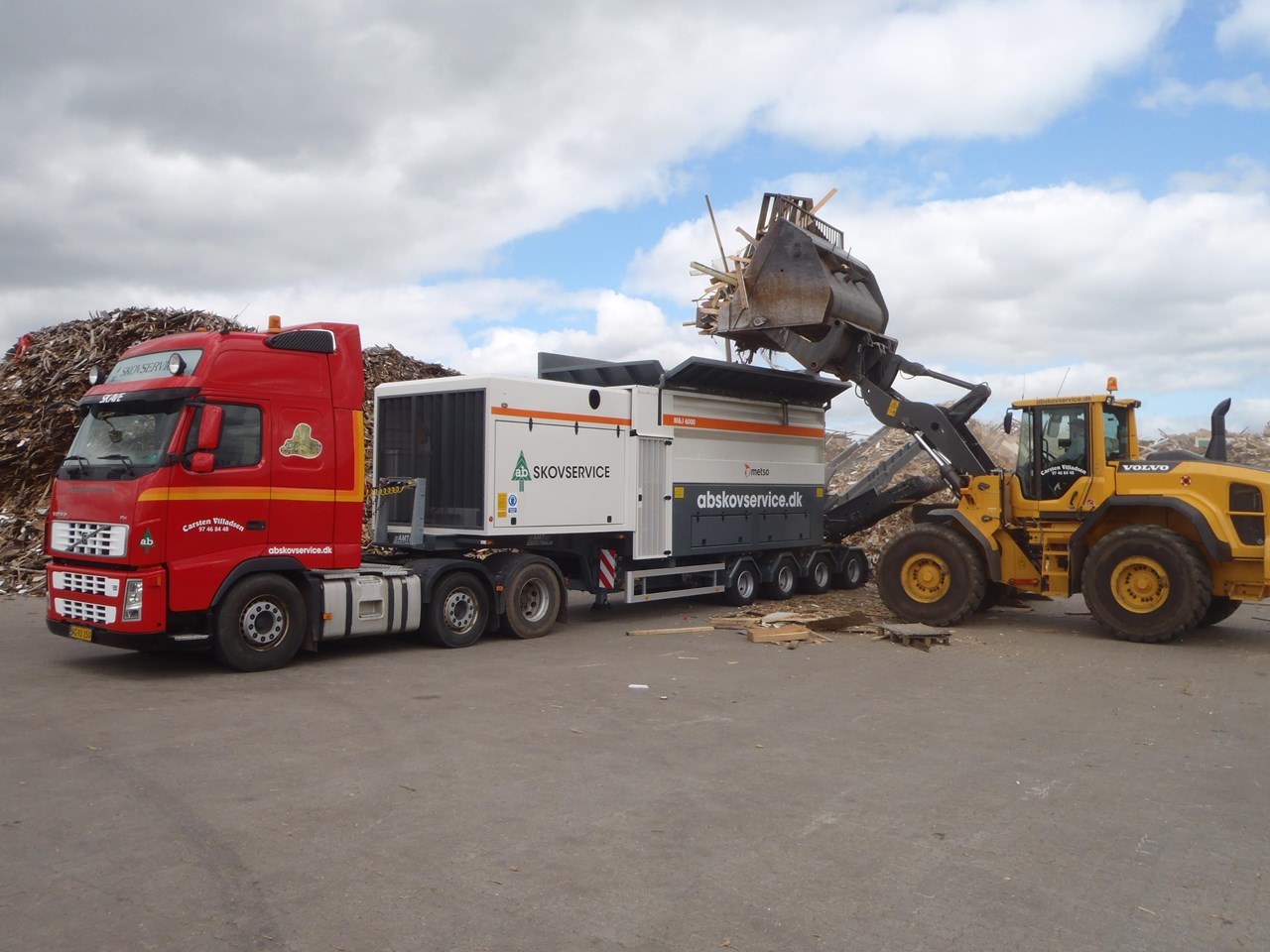METSO M&J PRESHRED 6000 MOBILE for sale