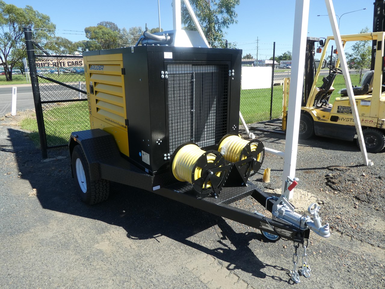 2022 BRUDER AG250 TRAILER MOUNTED COMPRESSOR for sale (refcode TA1172130)