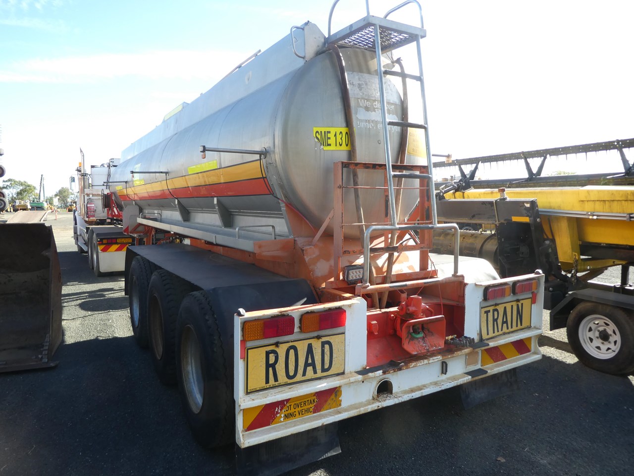 1979 TIEMAN WATER TANKER TRAILER for sale