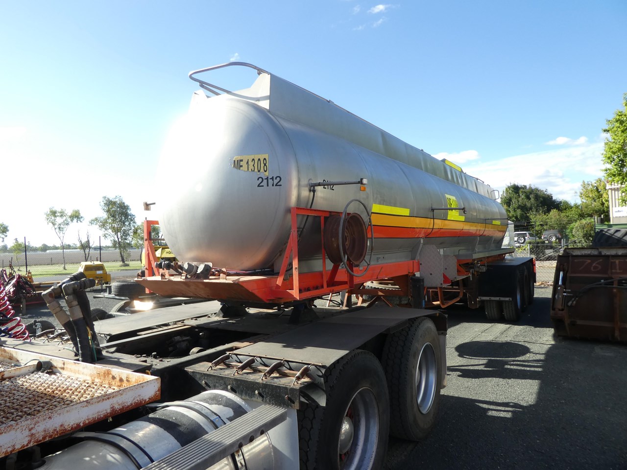 1979 TIEMAN WATER TANKER TRAILER for sale