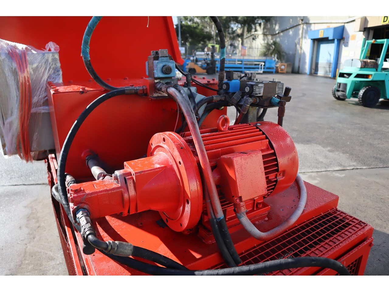 AUSTRALIAN BALE PRESS CO HORIZONTAL HYDRAULIC BALER BAILER COMPACTOR ...