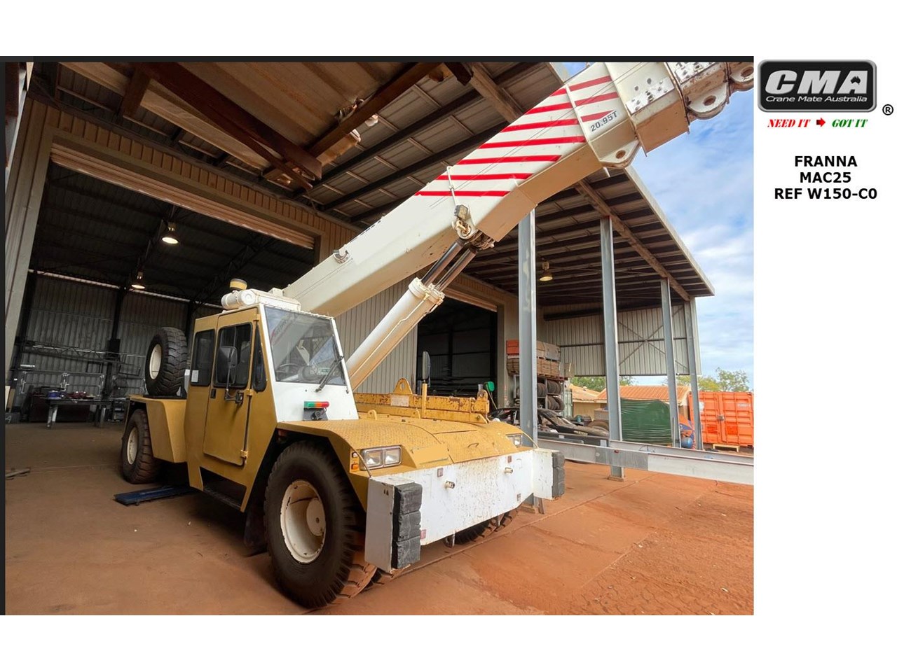 2000 TEREX MAC25 for sale