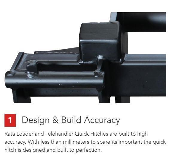 RATA EXCAVATOR HITCH / ADAPTOR TO PICK UP ATTACHMENTS (20 TONNE) for ...