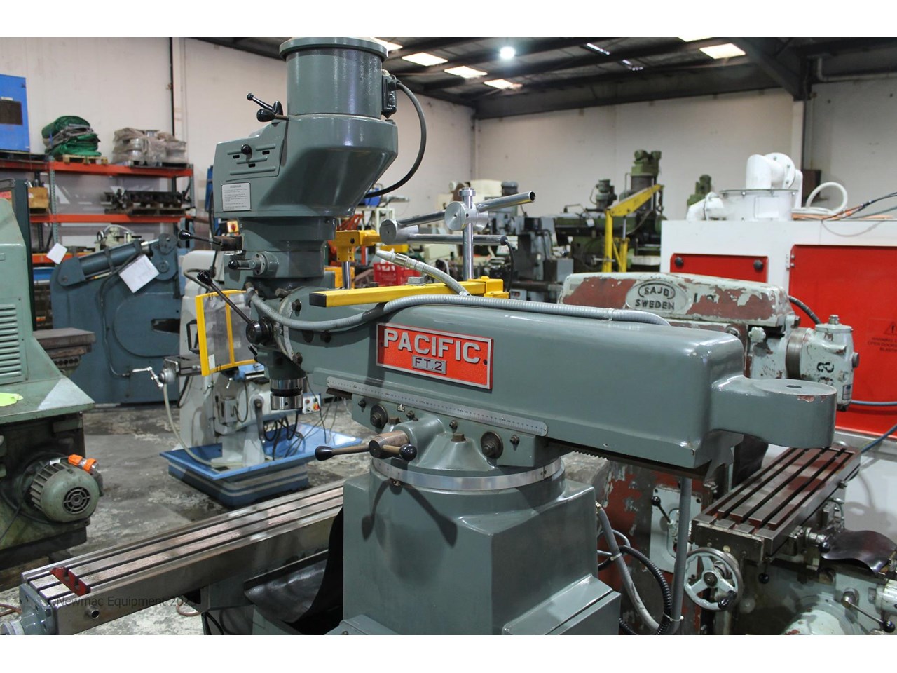 PACIFIC FT2 TURRET MILLING MACHINE for sale
