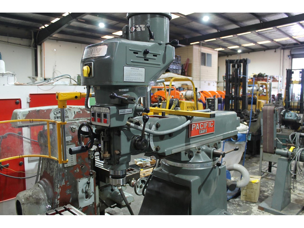 PACIFIC FT2 TURRET MILLING MACHINE for sale