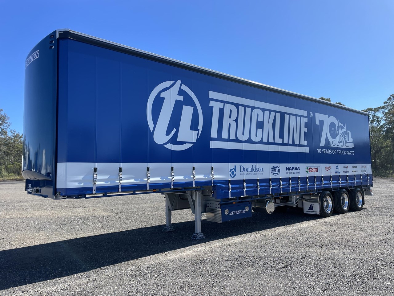 2023 MAXITRANS 45FT DROP DECK CURTAINSIDER TRAILER WITH MEZZ DECKS for sale
