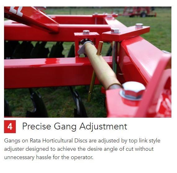 RATA 1.6M 3PL OFFSET DISC PLOUGH (22" DISCS) for sale (refcode TA1180996)