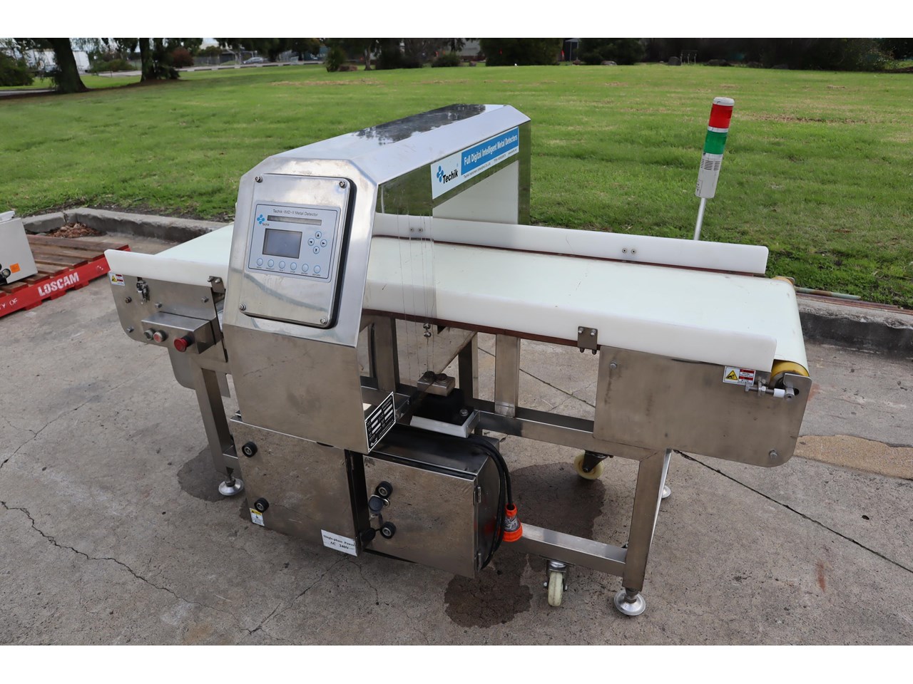 TECHIK IMD-II 5025 STAINLESS CONVEYOR METAL DETECTOR - 500 X 250MM ...