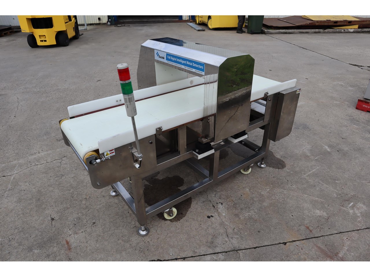 TECHIK IMD-II 5025 STAINLESS CONVEYOR METAL DETECTOR - 500 X 250MM ...