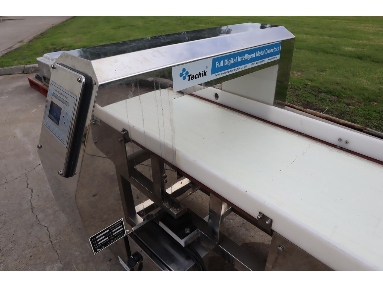 TECHIK IMD-II 5025 STAINLESS CONVEYOR METAL DETECTOR - 500 X 250MM ...