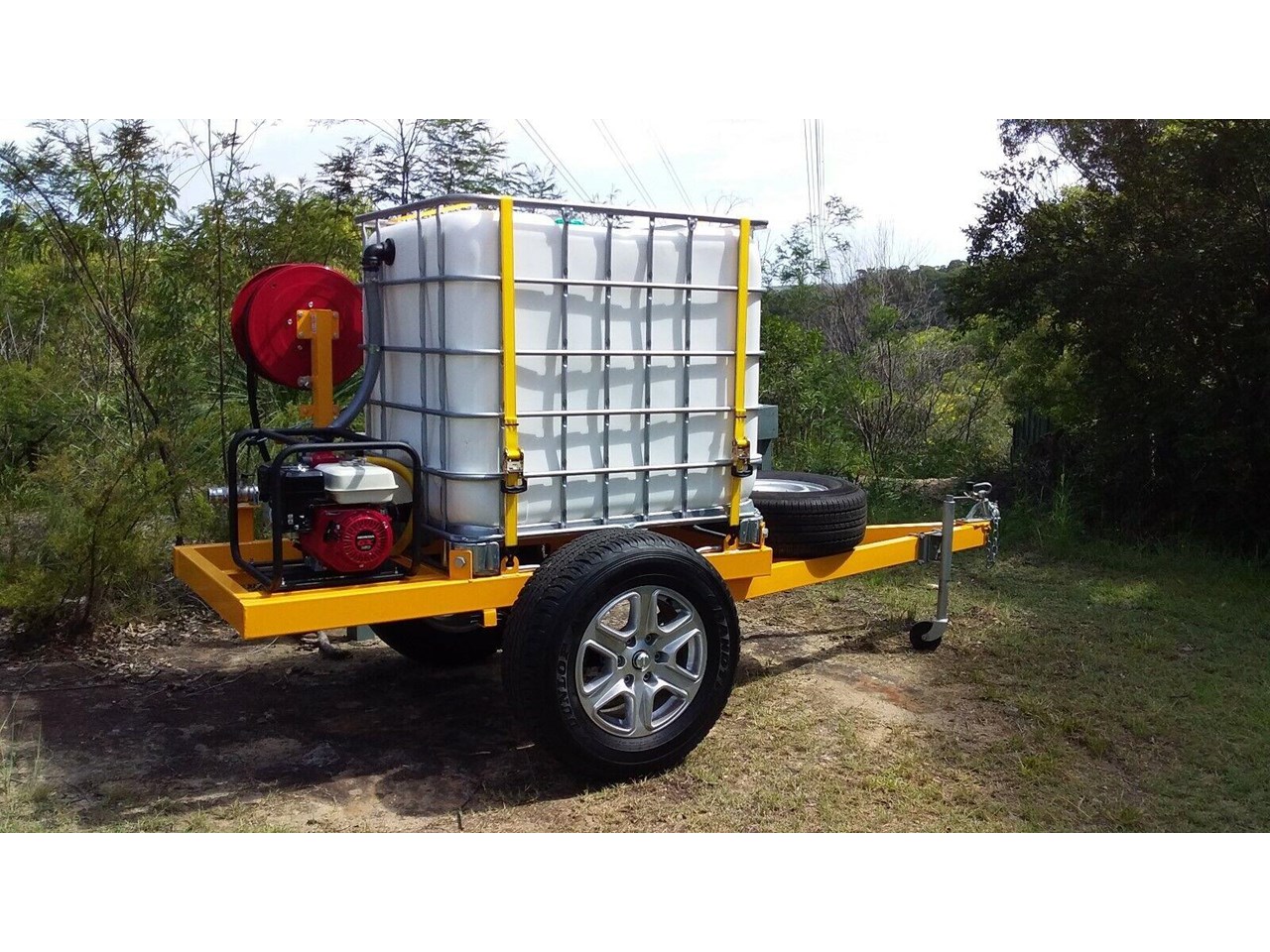 IBC BUSHFIRE FIRE FIGHTING TANKER TRAILER for sale