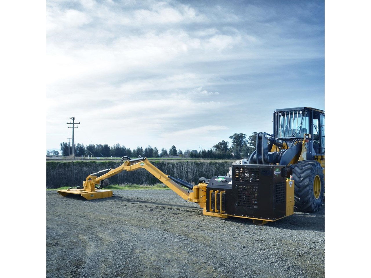 DIAMOND MOWERS WHEELED LOADER BOOM MOWER for sale (refcode TA1177149)