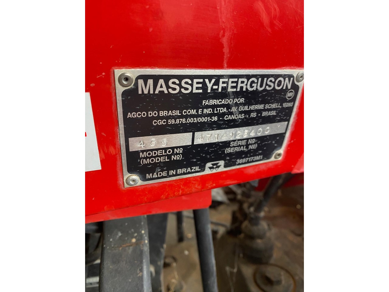 MASSEY FERGUSON UNKNOWN 435 ROPS for sale