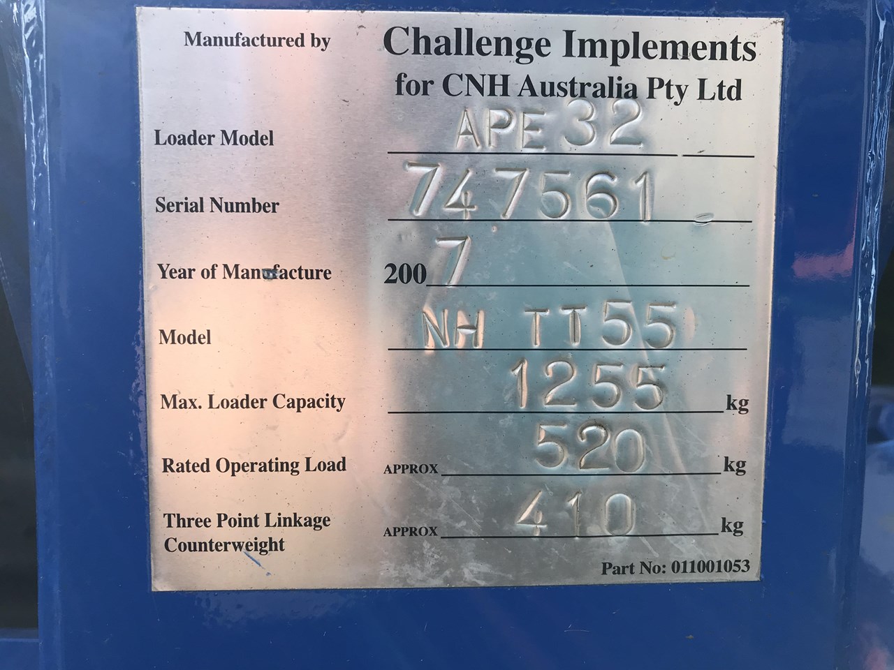 NEW HOLLAND TT55 for sale