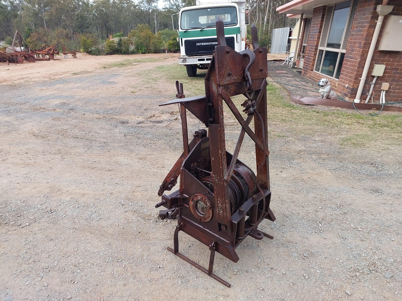 1954 MASSEY FERGUSON PTO WINCH WU-E-20 1219 for sale