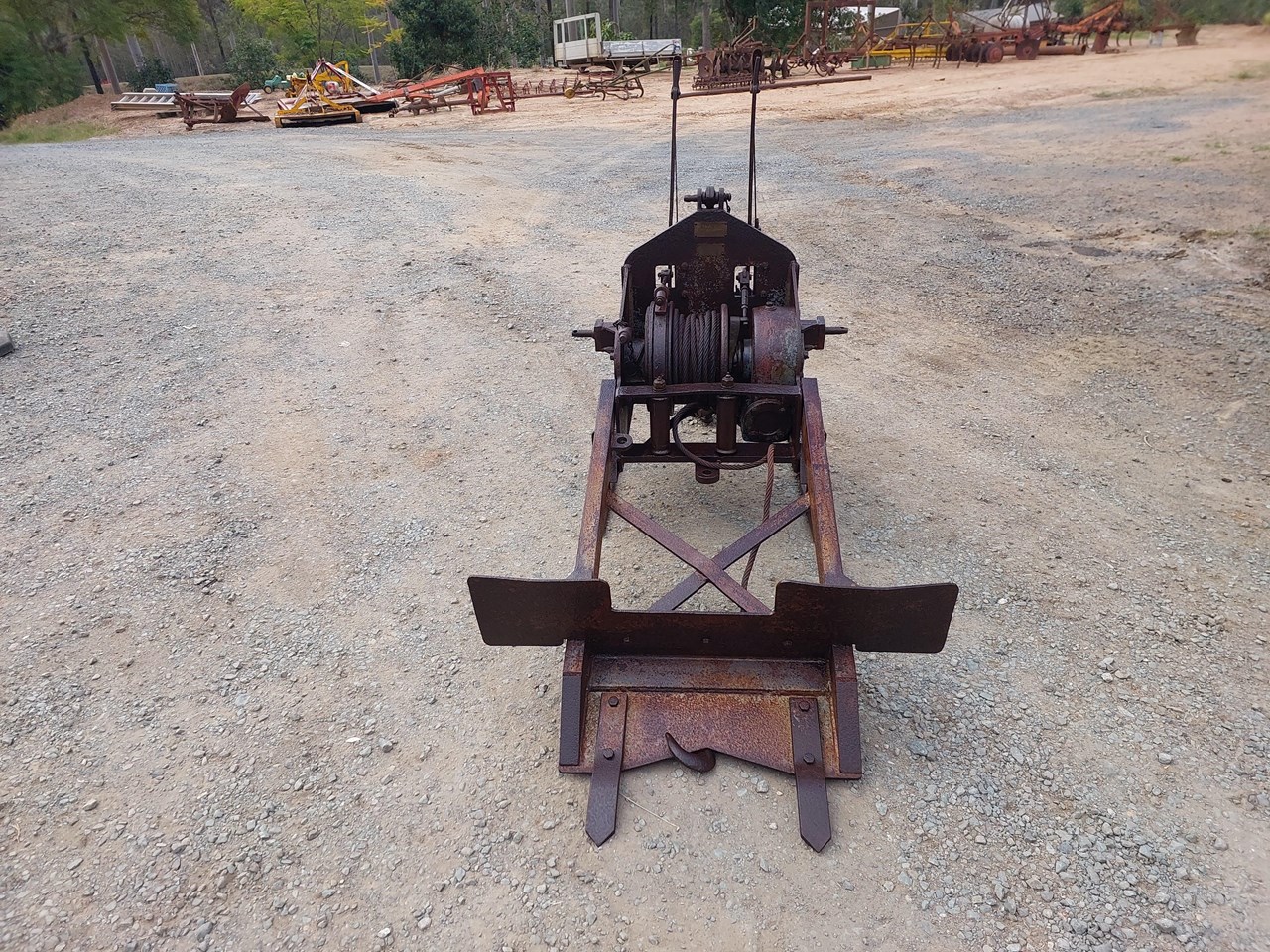 1954 MASSEY FERGUSON PTO WINCH WU-E-20 1219 for sale