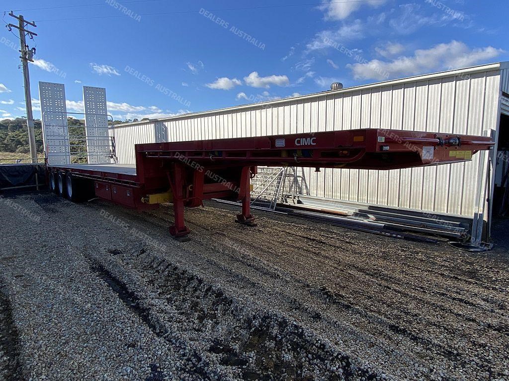 2021 CIMC DROP DECK WITH RAMPS for sale