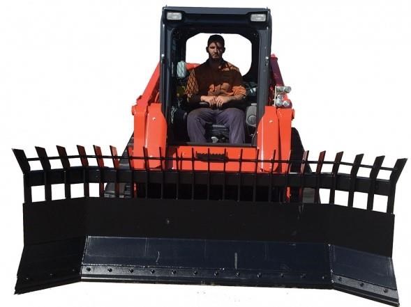 2023 NORM ENGINEERING NEW NORM 2500MM DOZER BLADE STICK RAKE SKIDSTEER ...