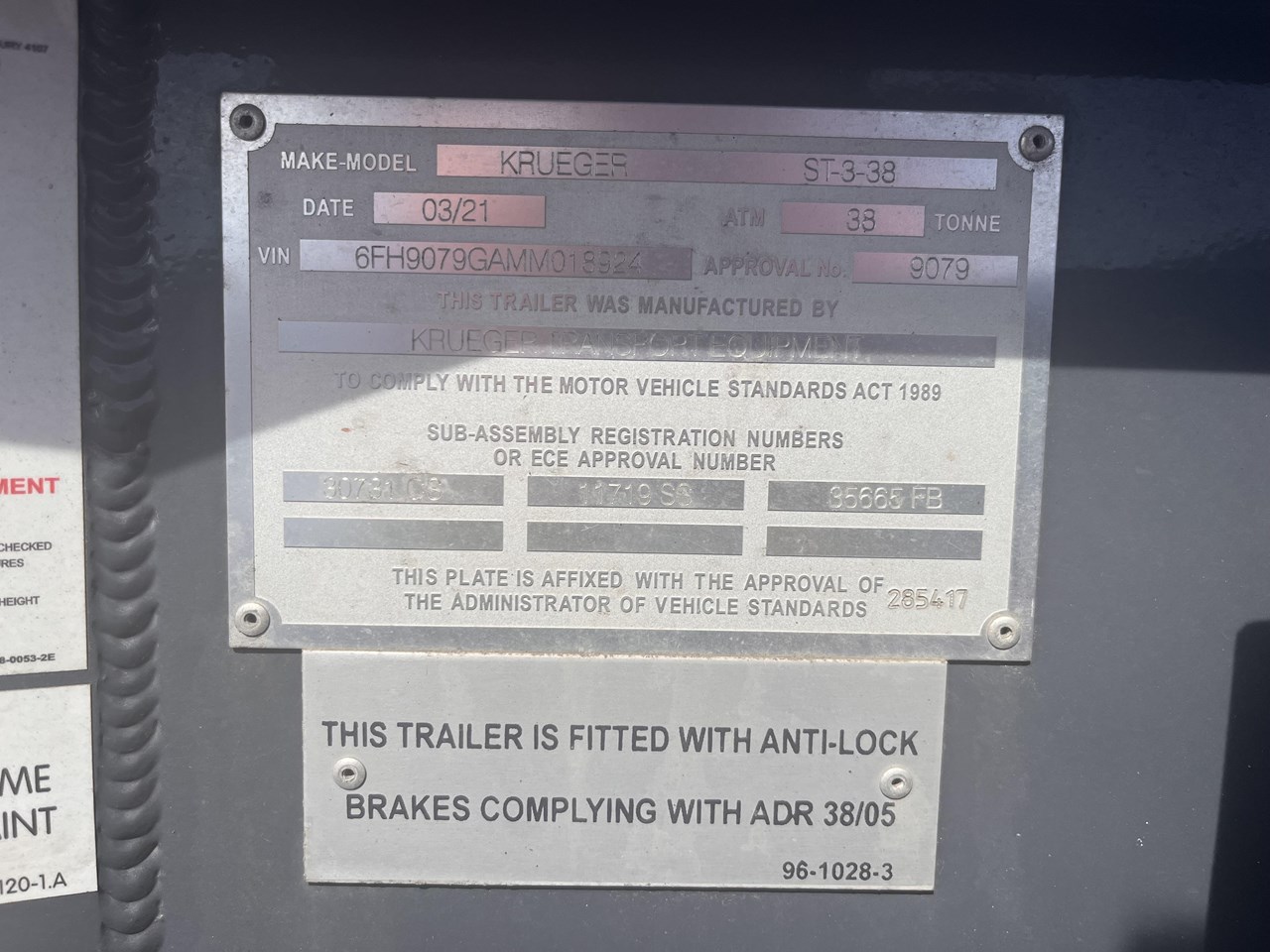 SCF 40-48FT EXTENDABLE SKEL TRAILER for hire