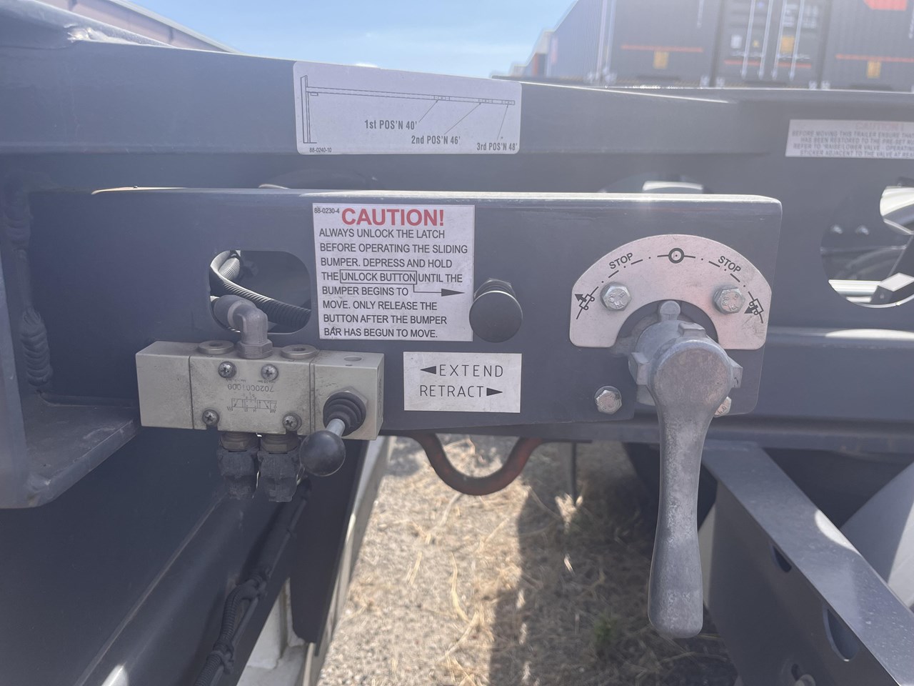 SCF 40-48FT EXTENDABLE SKEL TRAILER for hire