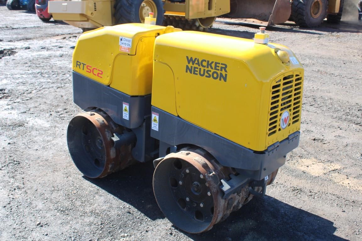 2012 WACKER NEUSON RTSC2 TRENCH ROLLER for sale