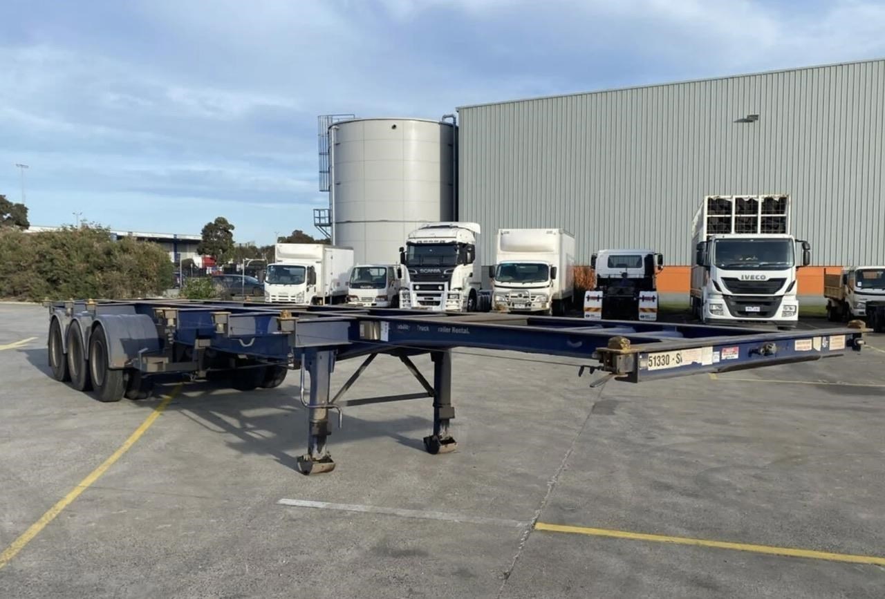 2002 KRUEGER 40 FOOT SKEL TRAILER for sale