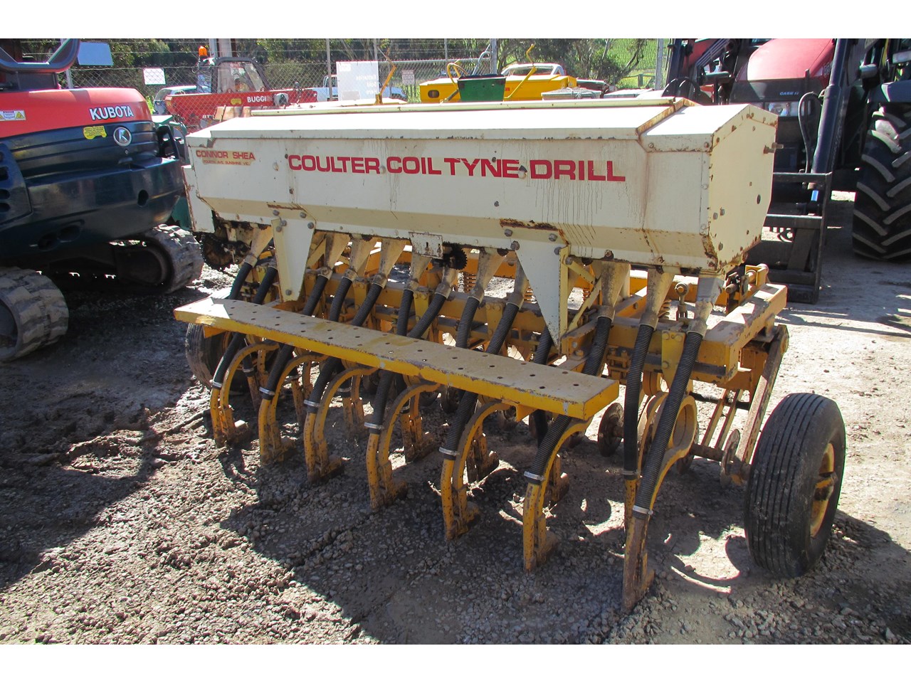 CONNOR SHEA NAPIER 14 ROW COIL TYNE COULTER DRILL SEEDER for sale ...