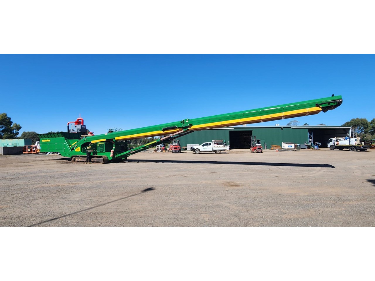 MCCLOSKEY SF80 FEEDER STACKER for sale