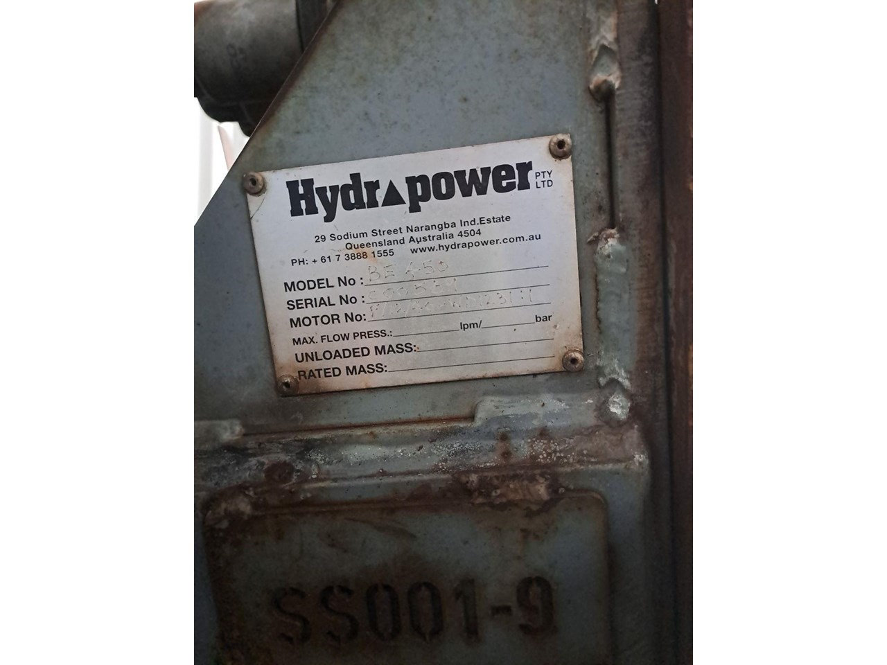 HYDRAPOWER BE450 for sale (refcode TA1192140)