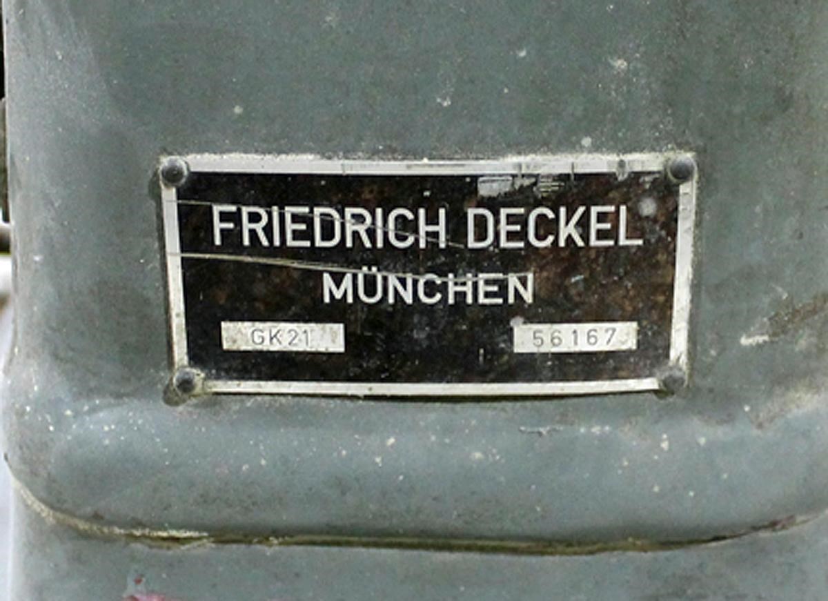 DECKEL GK21 PANTOGRAPH for sale