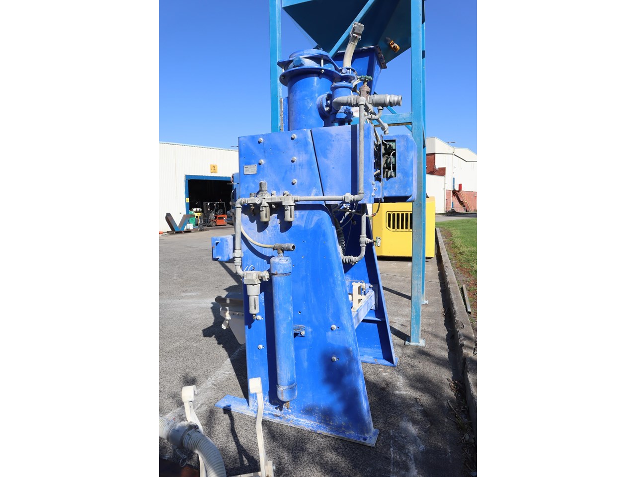 AMCOR ST REGIS BATES LARGE BAGGER BAG FILLER PACKER MACHINE WITH HOPPER ...