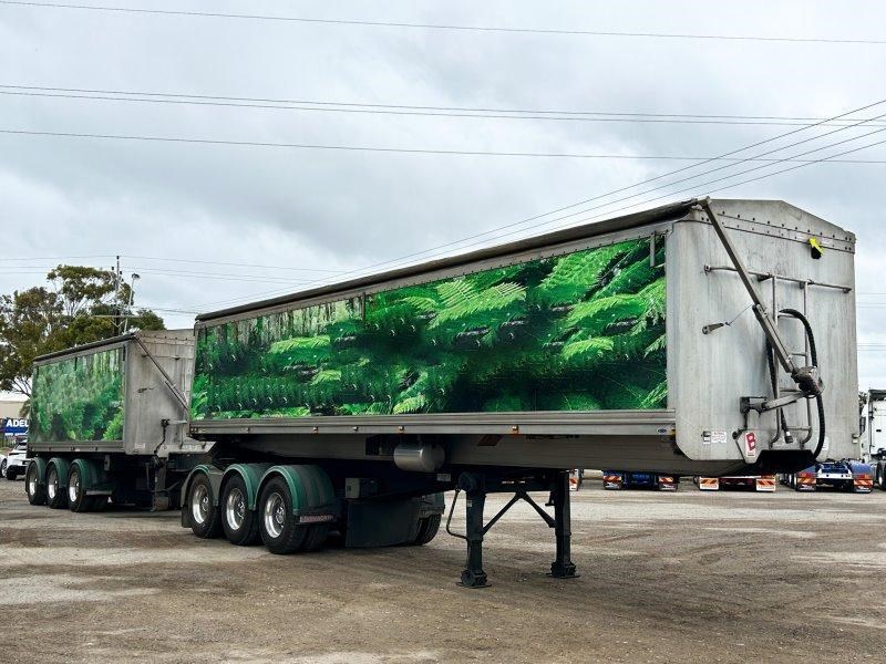 2015 LUSTY EMS TRI AXLE ALUMINIUM STAG TIPPER SET for sale