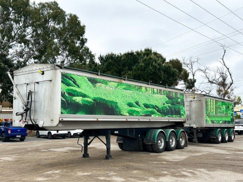 2015 LUSTY EMS TRI AXLE ALUMINIUM STAG TIPPER SET for sale