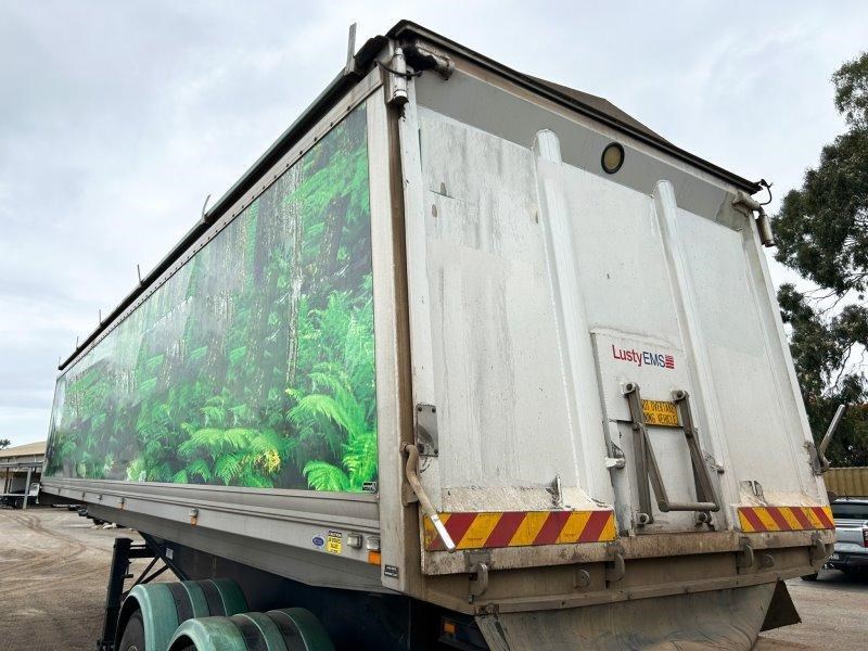 2015 LUSTY EMS TRI AXLE ALUMINIUM STAG TIPPER SET for sale