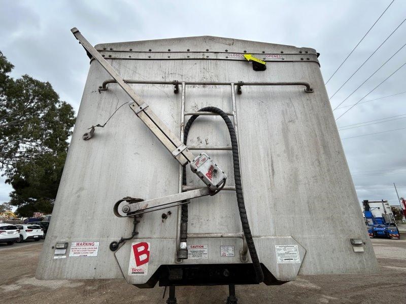 2015 LUSTY EMS TRI AXLE ALUMINIUM STAG TIPPER SET for sale