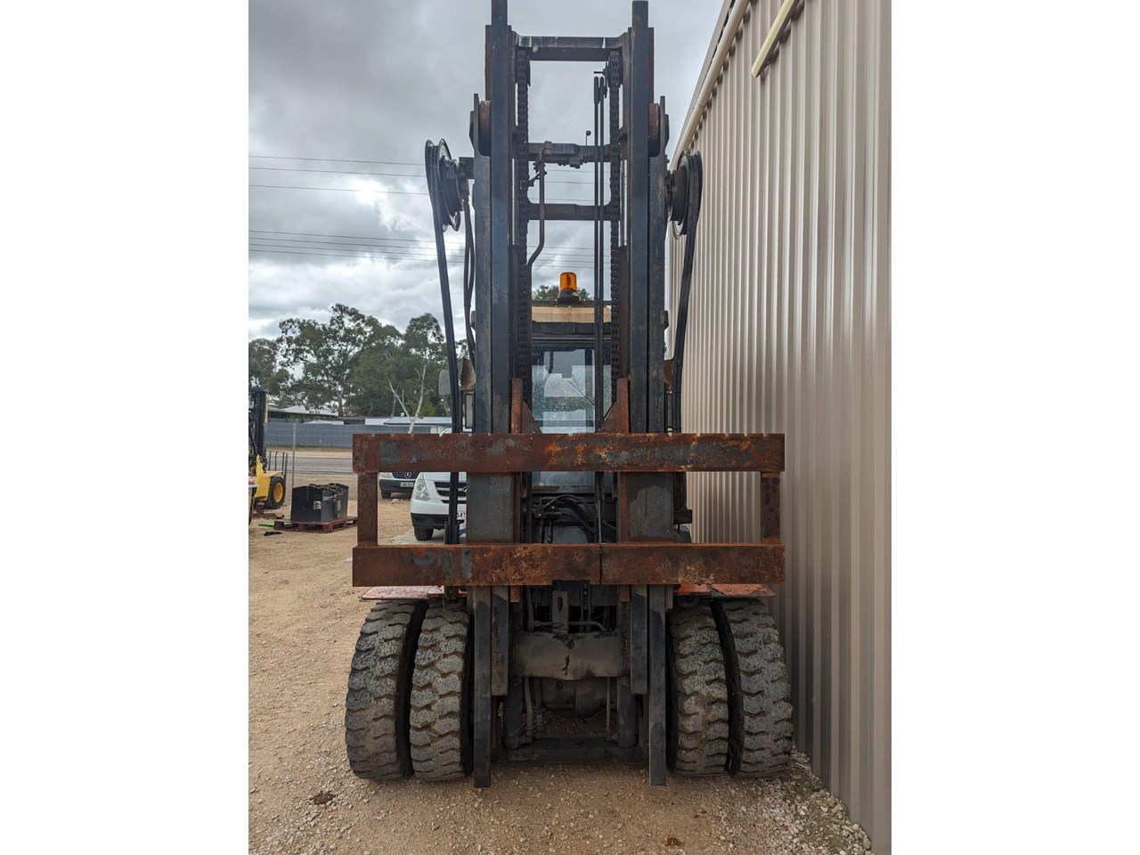 2014 TOYOTA 8T DIESEL FORKLIFT - 7FDU80 for sale
