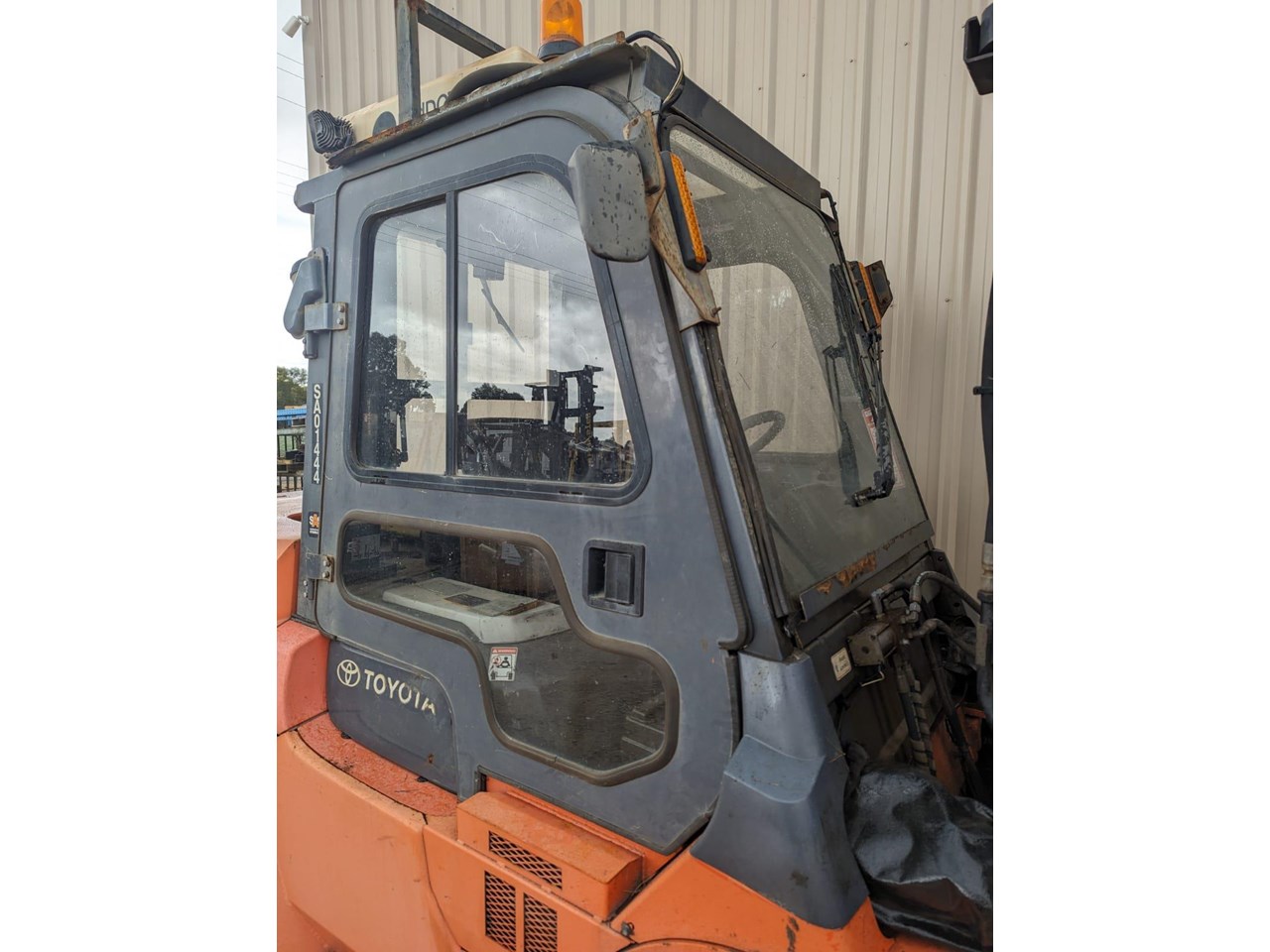 2014 TOYOTA 8T DIESEL FORKLIFT - 7FDU80 for sale