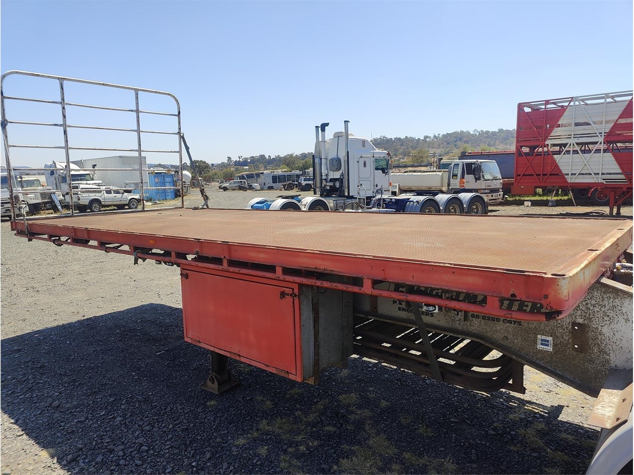 1997 FREIGHTMASTER 10 PALLET A TRAILER for sale