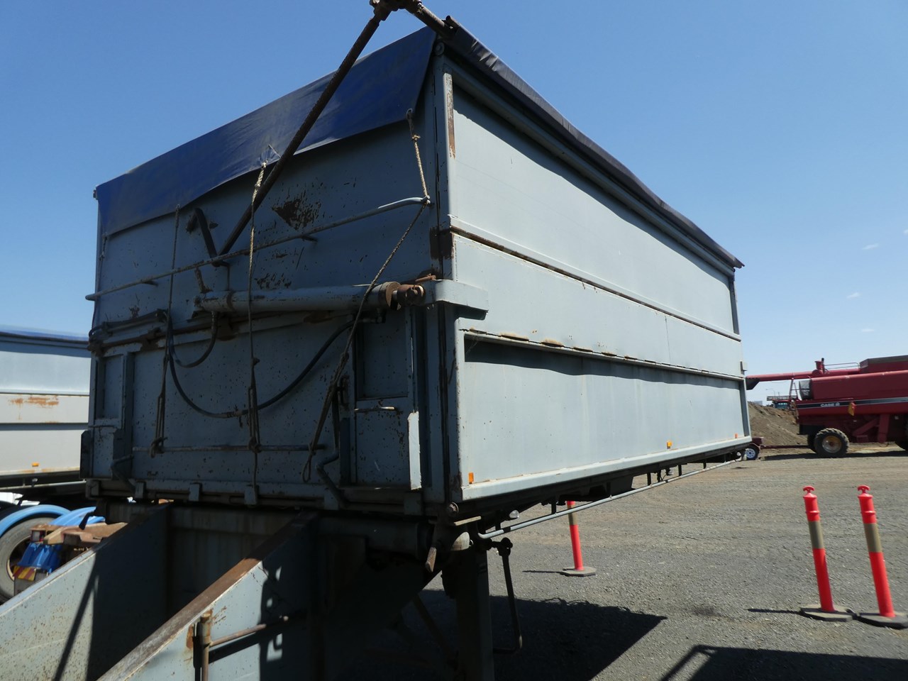 1996 WEIER/PANTHER B DOUBLE TIPPER TRAILERS for sale