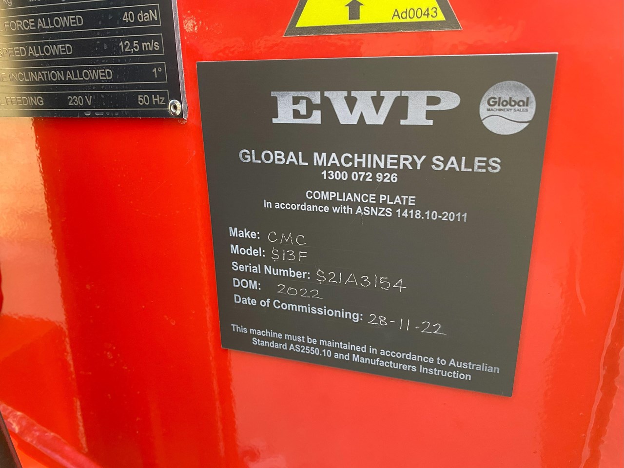 2022 CMC S13F for sale