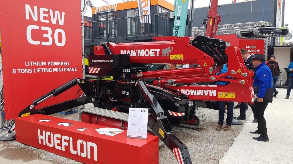 2024 HOEFLON HOEFLON C30E - 10T MINI CRANE for sale