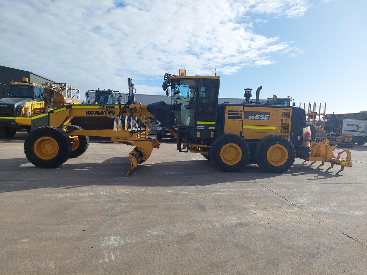 2018 KOMATSU GD655-6 for sale