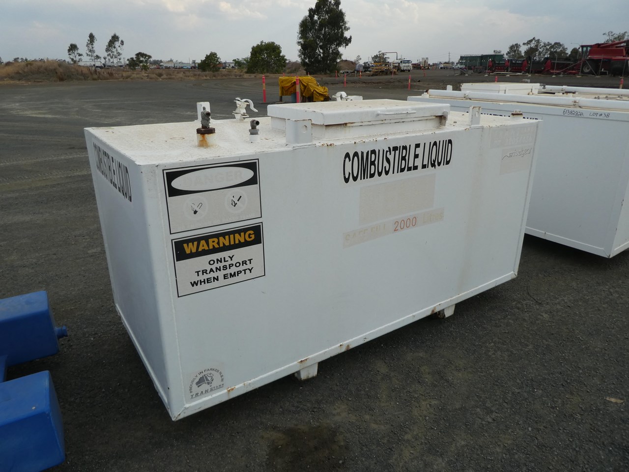 2012 TRANSTANK 2000L DIESEL TANK for sale