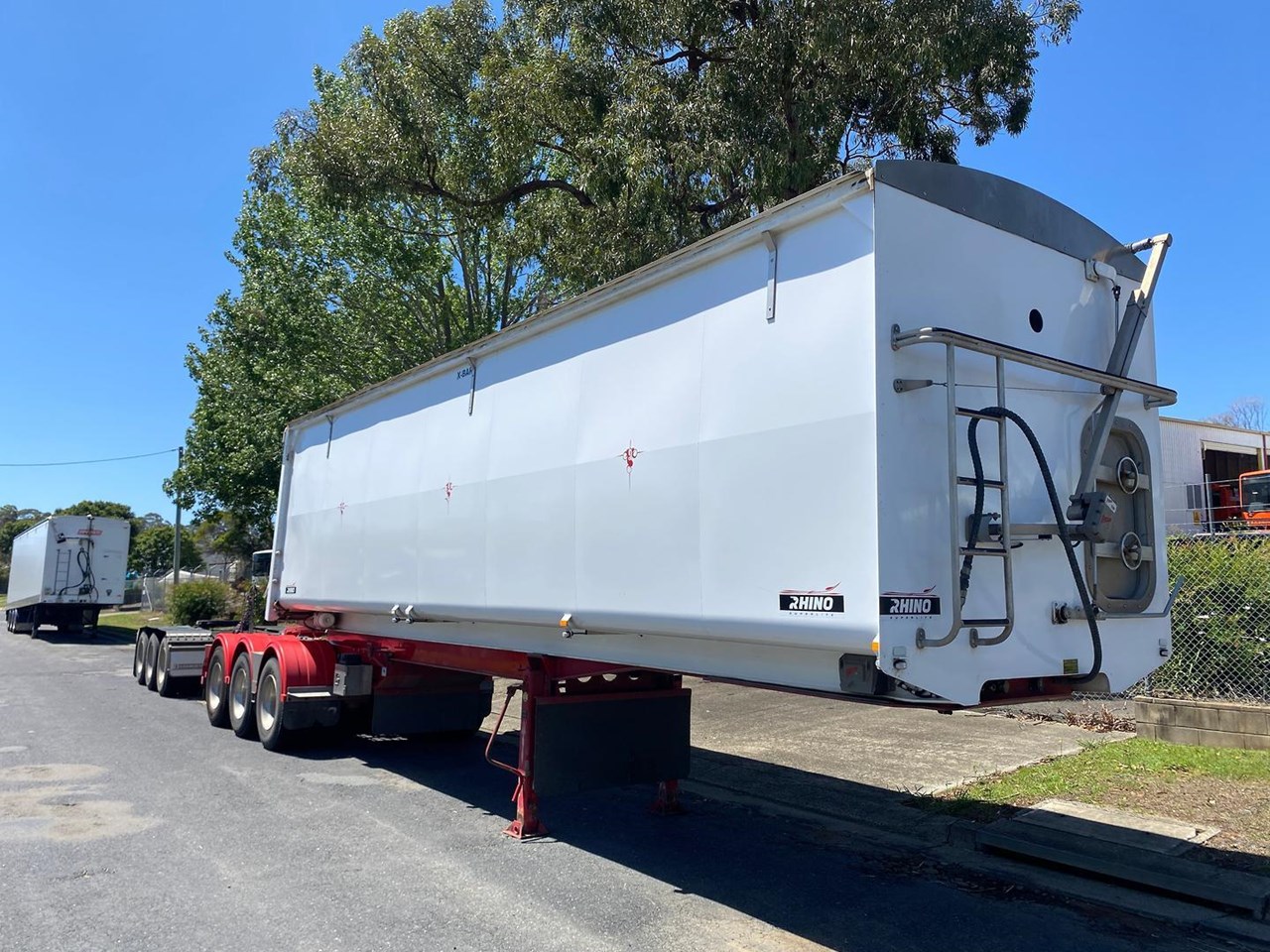 2022 RHINO B DOUBLE ROAD TRAIN SLIDER A LEAD CHASSIS TIPPER for sale