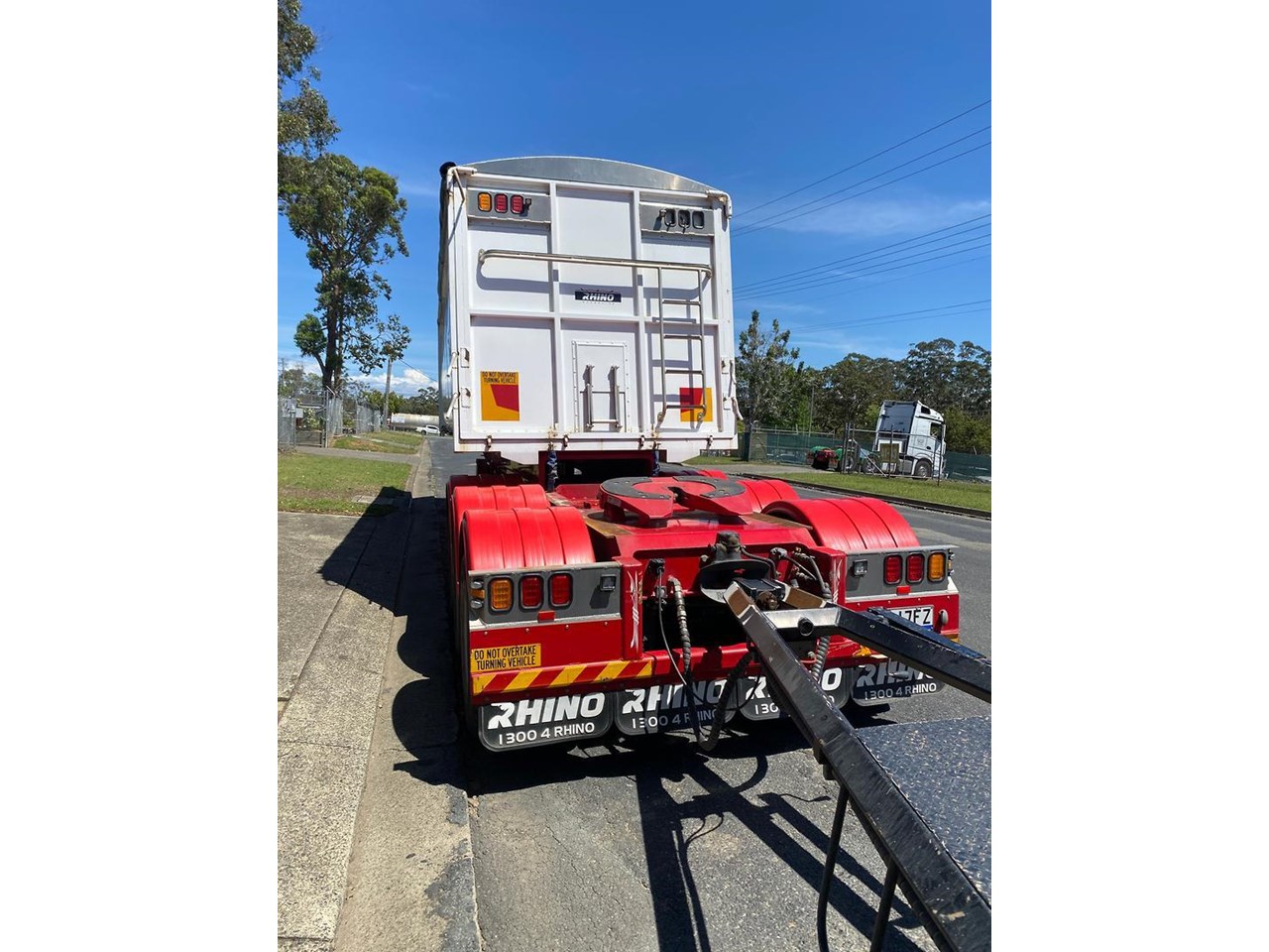 2022 RHINO B DOUBLE ROAD TRAIN SLIDER A LEAD CHASSIS TIPPER for sale
