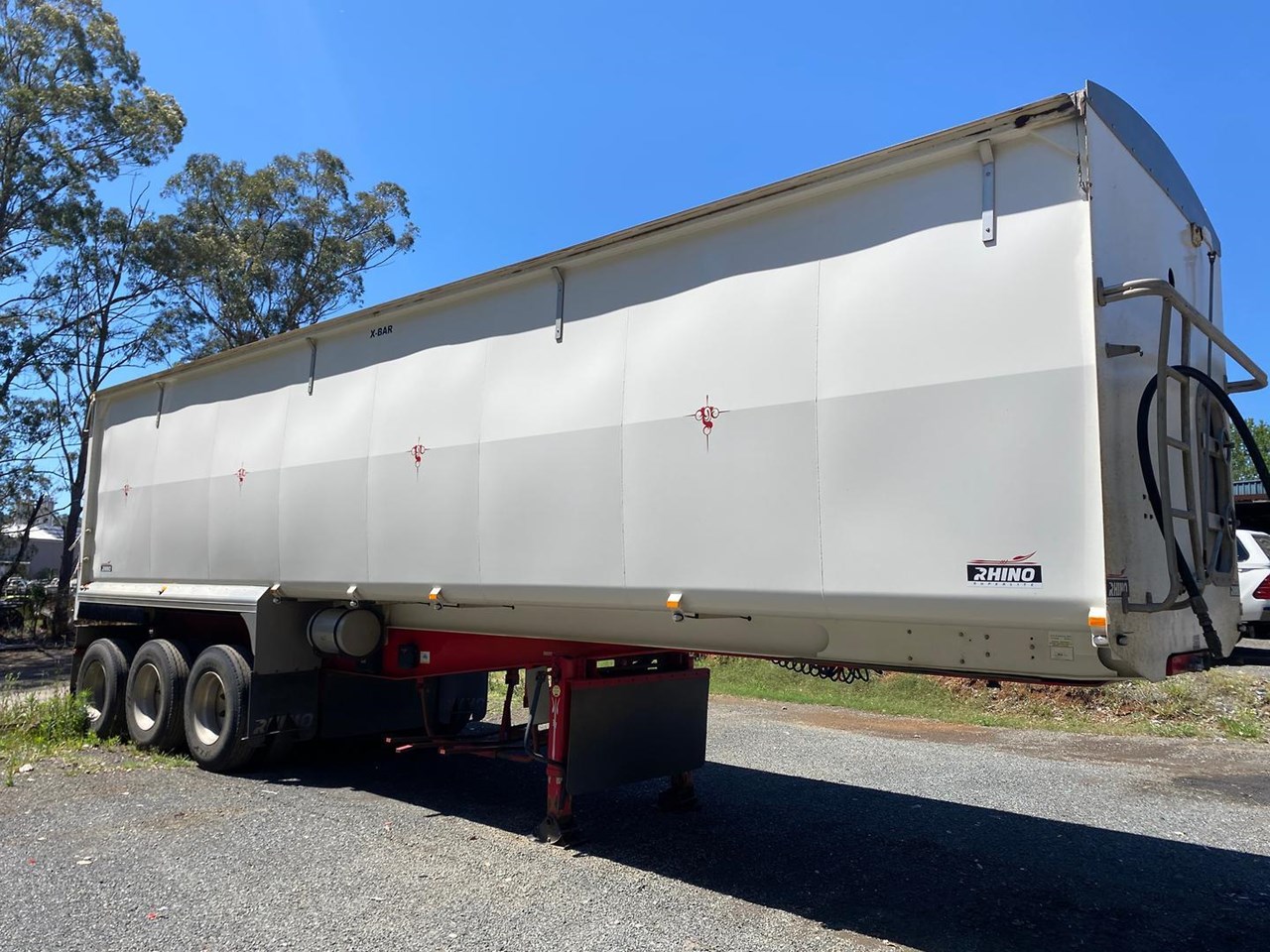 2022 RHINO B DOUBLE ROAD TRAIN SLIDER A LEAD CHASSIS TIPPER for sale