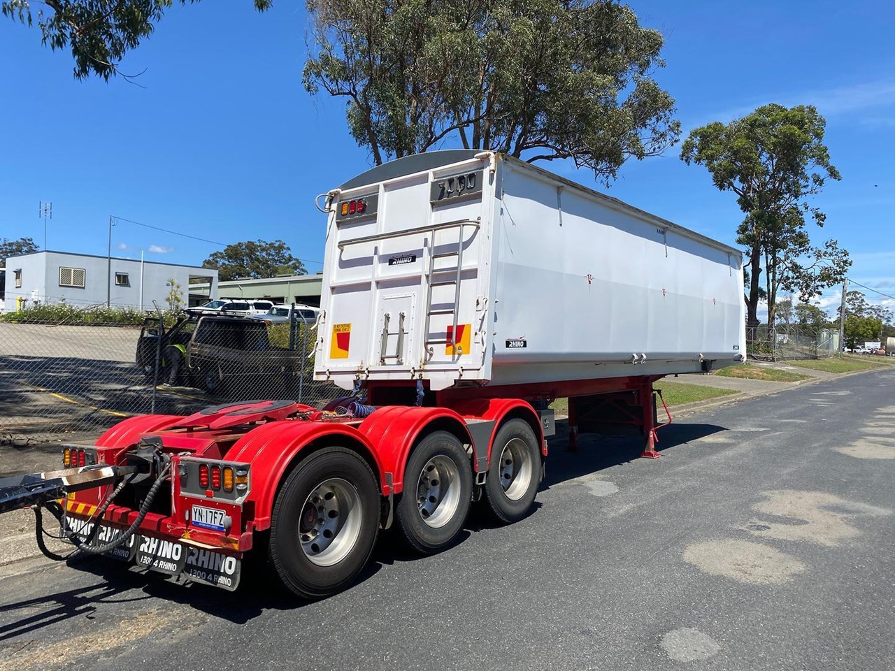 2022 RHINO B DOUBLE ROAD TRAIN SLIDER A LEAD CHASSIS TIPPER for sale