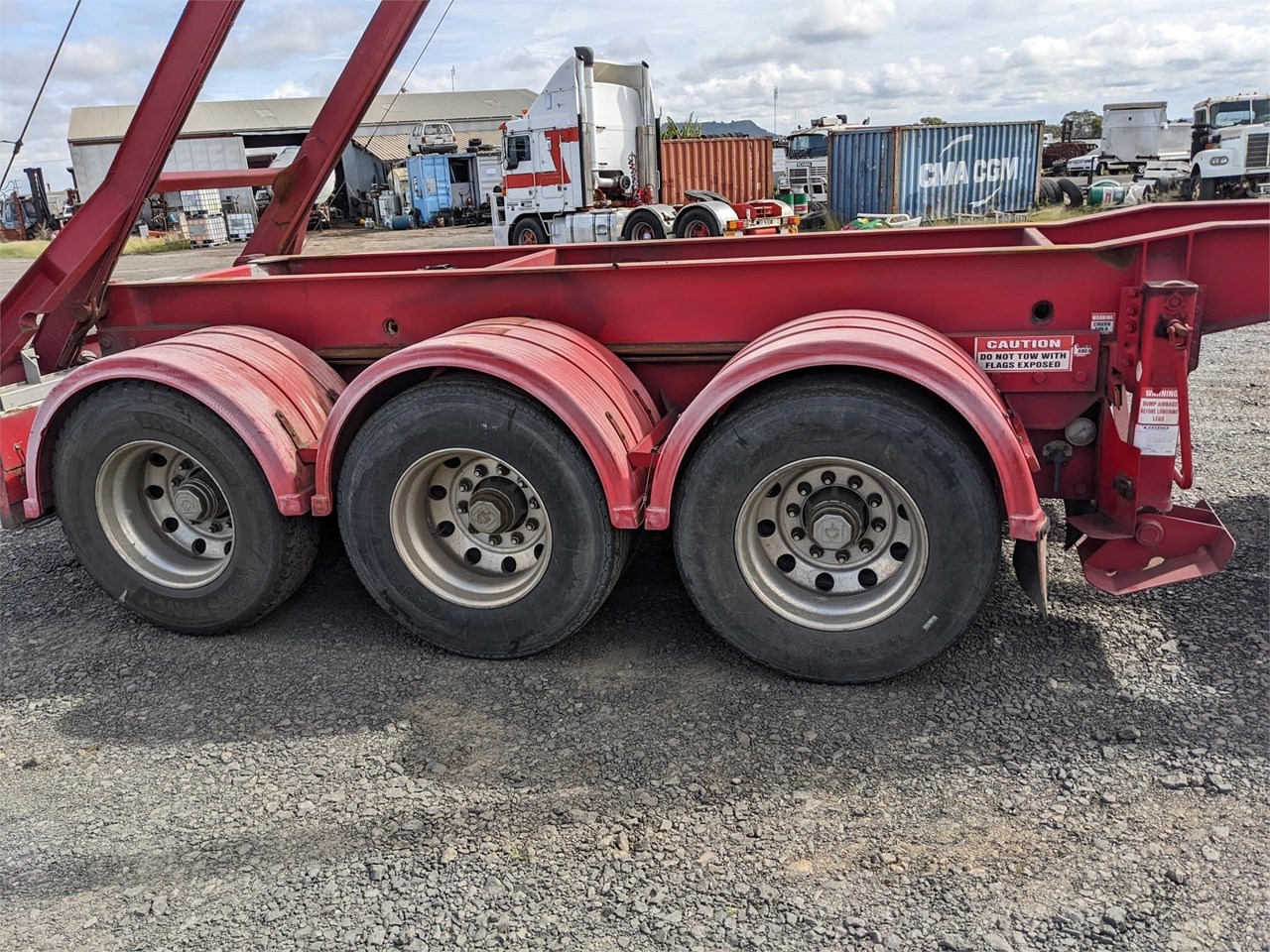 2016 MOORE TIPPING SKEL TRAILER for sale