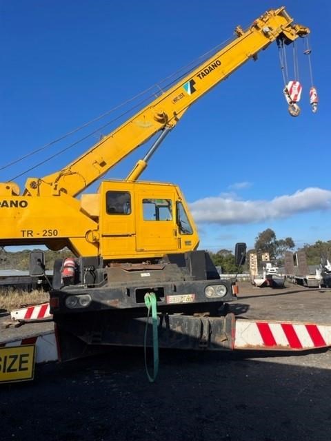 1984 TADANO REUCED 1984 TADANO TR250 ALL TERRAIN CRANE for sale ...